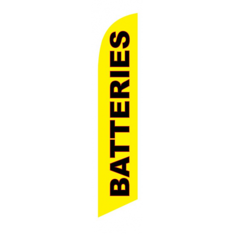 batteries feather flag kit