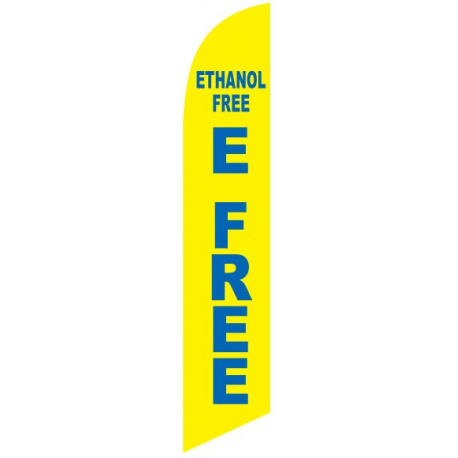 E Free Feather Flag